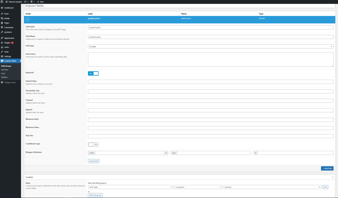 Snipcart eCommerce WordPress integration with Pinegrow | Pinegrow Web ...