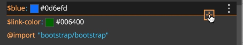 Customizing Bootstrap 5 themes | Pinegrow Web Editor