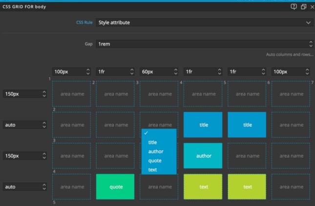 Summer Nights 2 - Creating a CSS Grid layout in Pinegrow | Pinegrow Web Editor