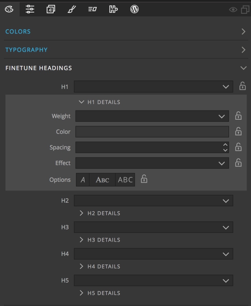 The Design Panel for Plain HTML | Pinegrow Web Editor