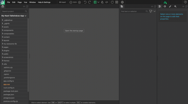 Vue Designer A Visual Ide For Vue Apps Pinegrow Web Editor