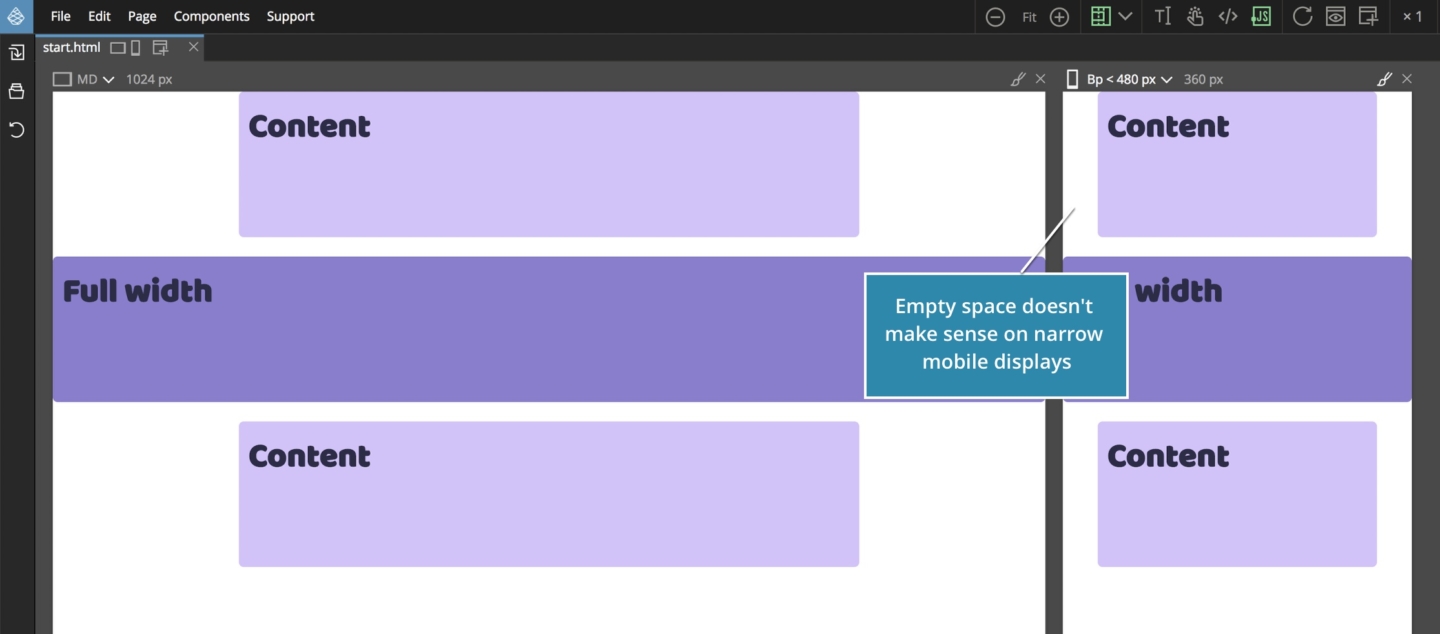 Using Multiple Track Names To Create Responsive Css Grid Layout Pinegrow Web Editor