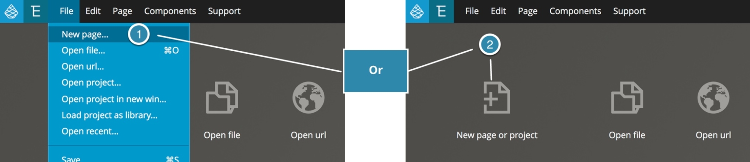 How To Create A Language Dropdown With Flags In Bootstrap 4 Pinegrow Web Editor