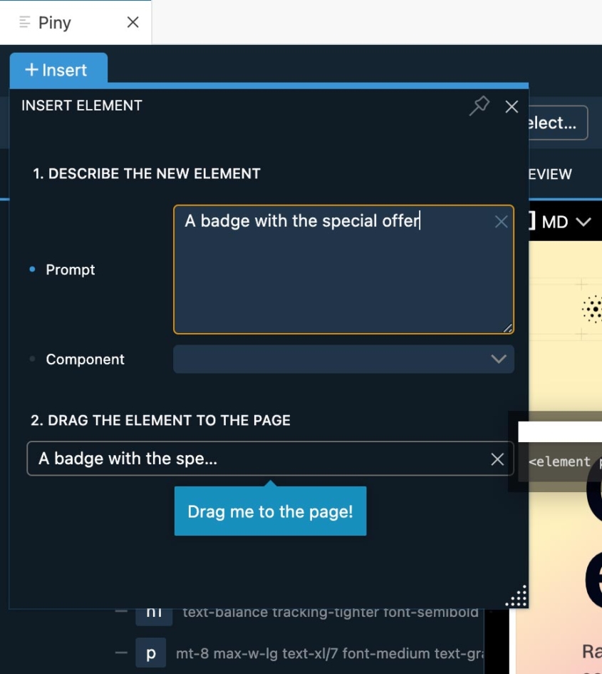 Piny | Pinegrow Web Editor