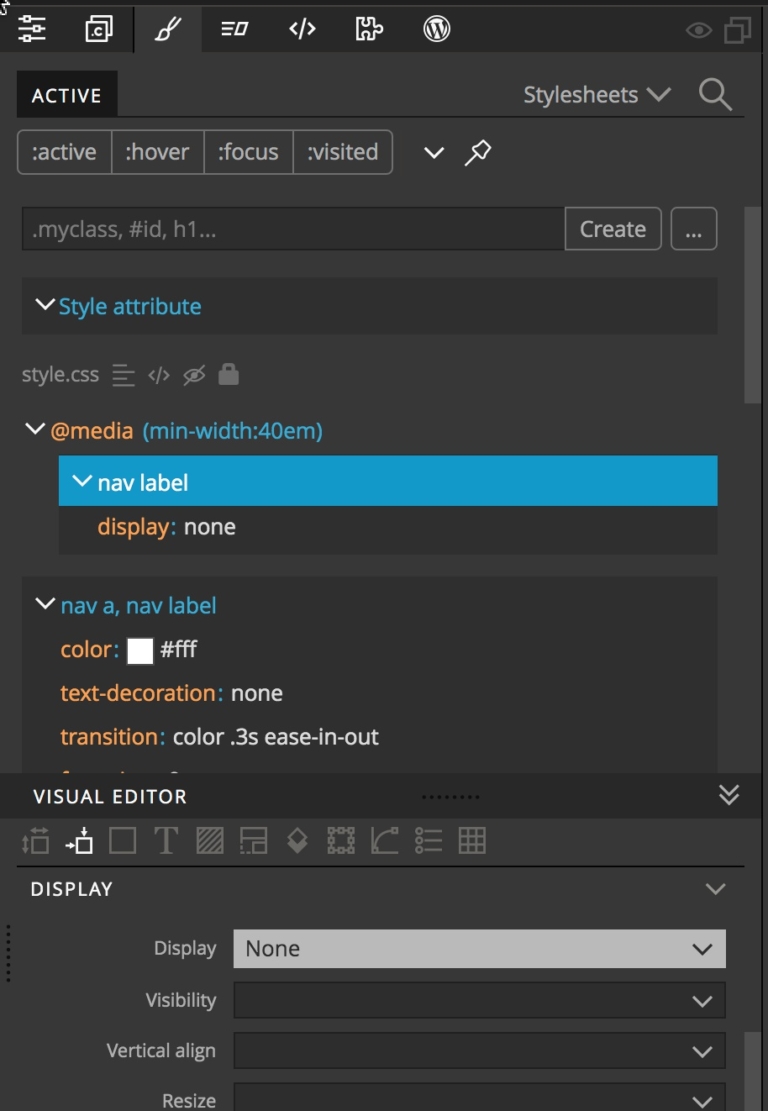 Using Media Queries And Css Functions To Create A Responsive Design In Pinegrow Pinegrow Web