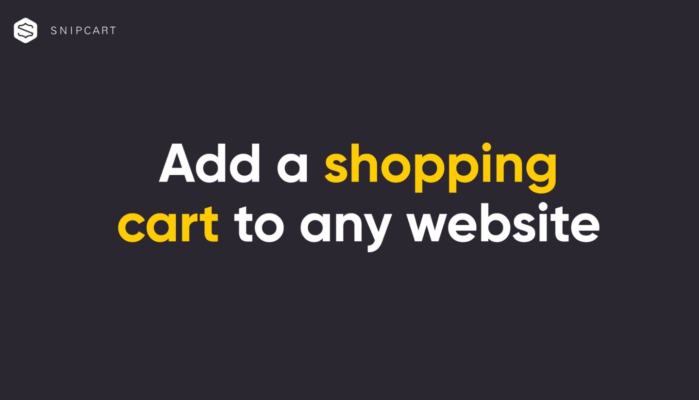 Snipcart eCommerce WordPress integration with Pinegrow | Pinegrow Web Editor